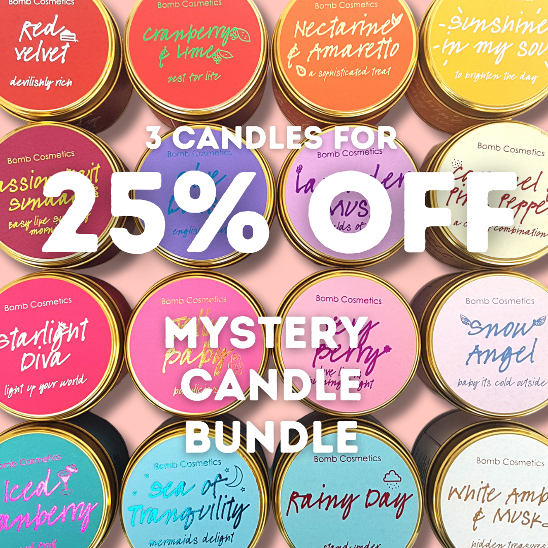 3 Candle Mystery Box: 25% Off Bundle – Bomb Cosmetics UK
