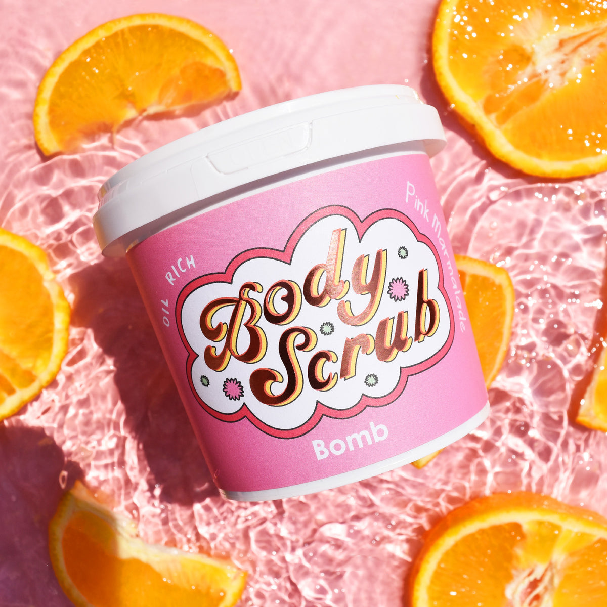 Pink Marmalade Body Scrub'2023 – Bomb Cosmetics UK