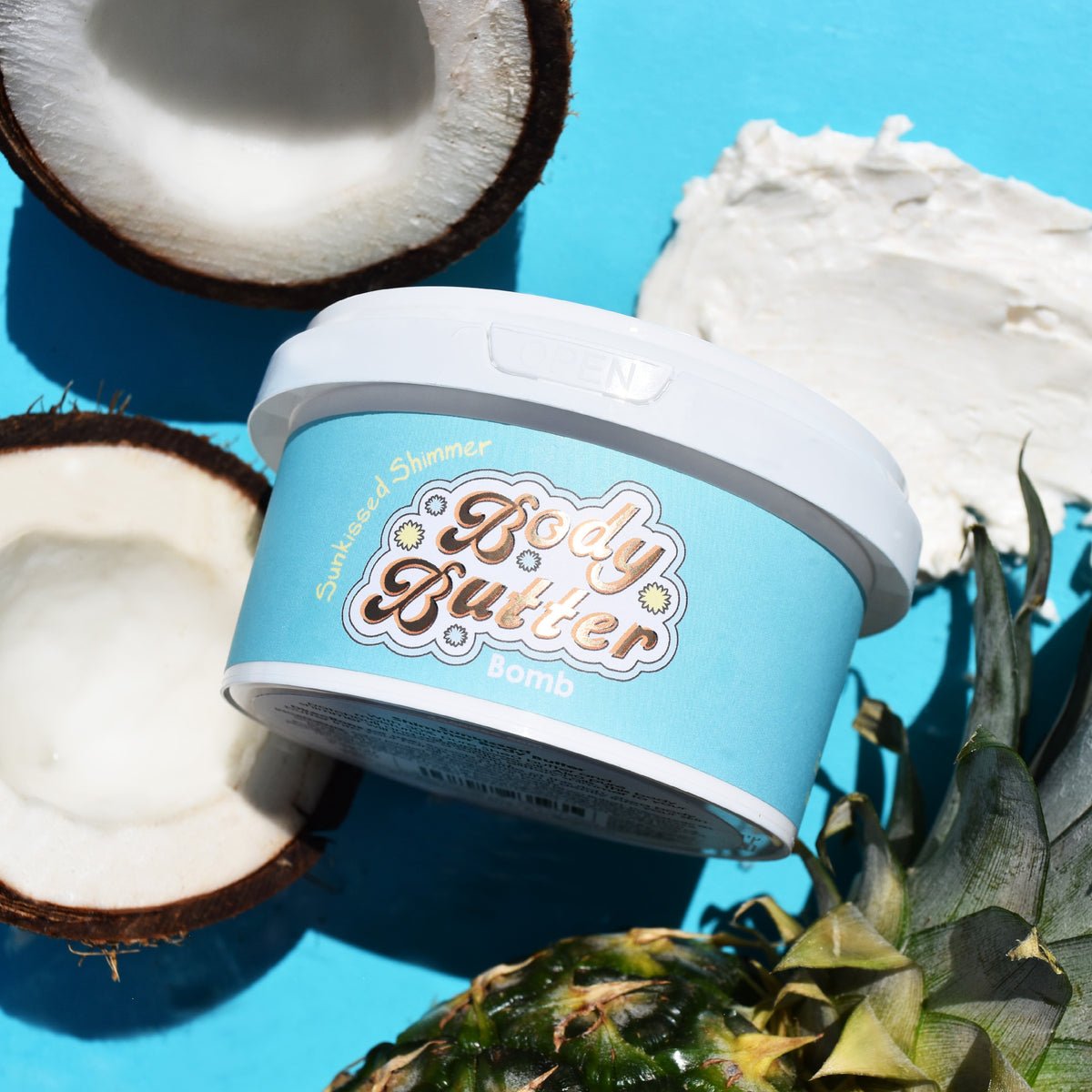 Sunkissed Shimmer Body Butter'2023 – Bomb Cosmetics UK